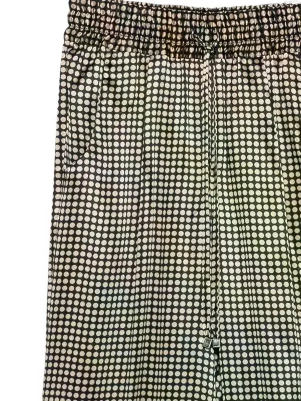 Kiton Polka-dot Drawstring Trousers