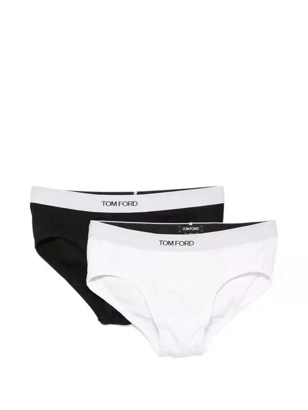 TOM FORD Logo-waistband Briefs Set
