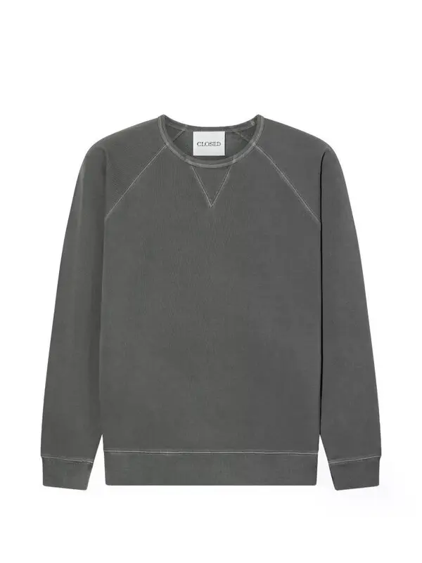 Closed Raglan-sleeve Sweatshirt