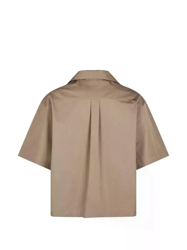 Balenciaga Short-sleeve Flap-pocket Shirt
