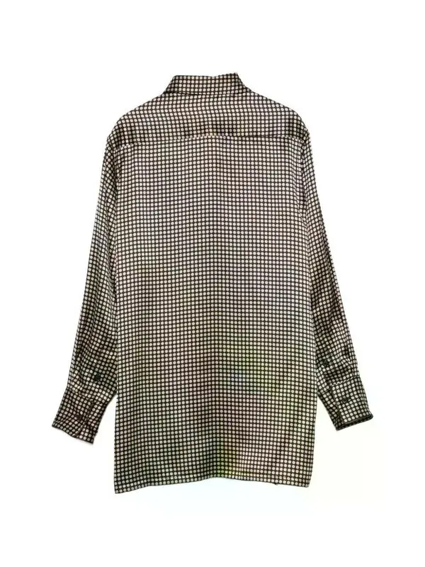 Kiton Polka-dot-print Chest-pocket Shirt