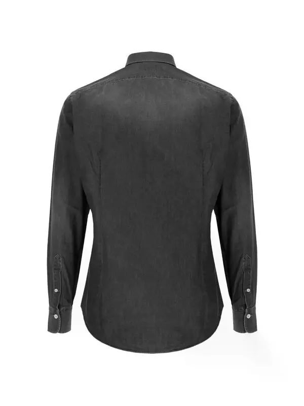 ALESSANDRO GHERARDI Faded Denim Shirt - Grey