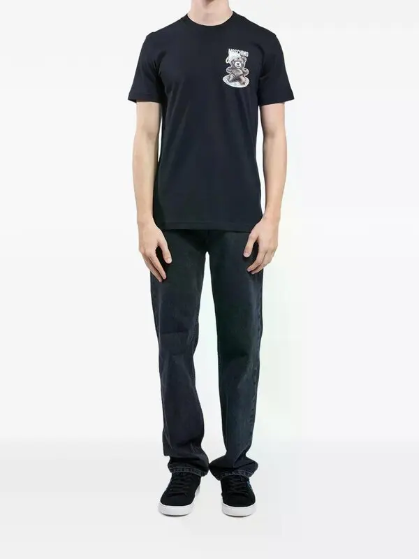 Moschino Teddy-bear Logo-print T-shirt