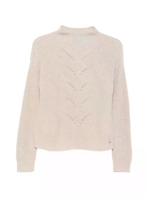Herno Ribbed-knit High-neck Sweater