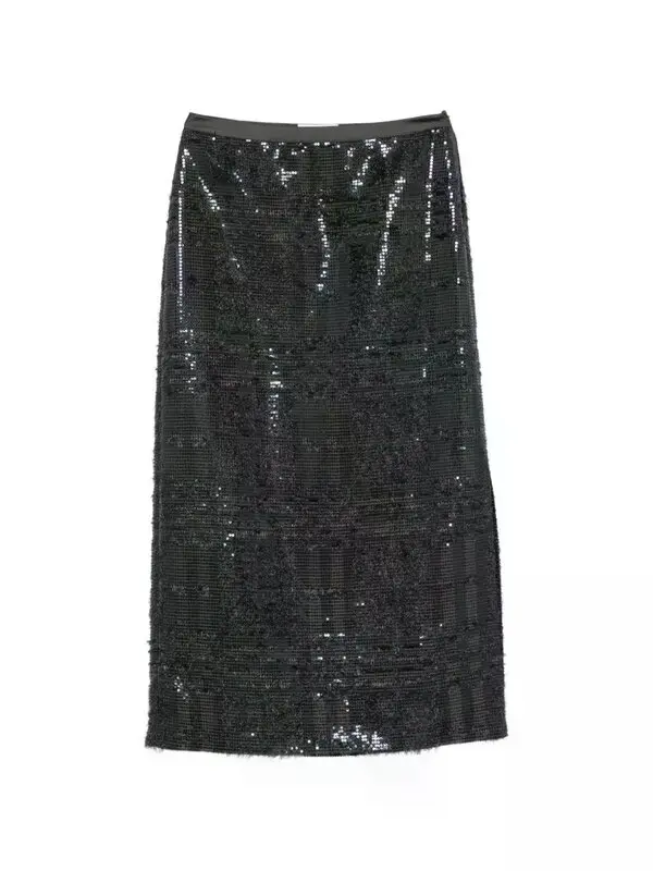 Peserico Sequin-embellished Midi Skirt