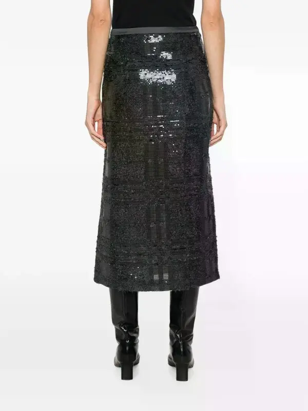 Peserico Sequin-embellished Midi Skirt