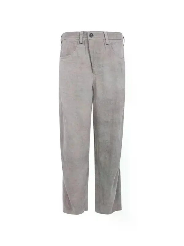 ZIGGY CHEN Wide-leg Cotton Jeans