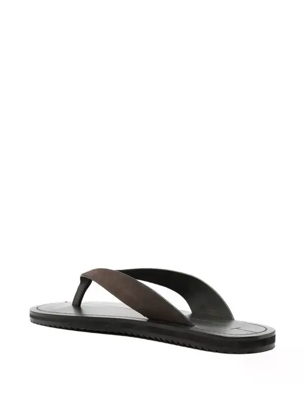 A.emery Flora Flat Sandals - Brown