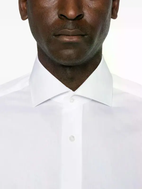 BARBA NAPOLI Long-sleeve Button-up Shirt