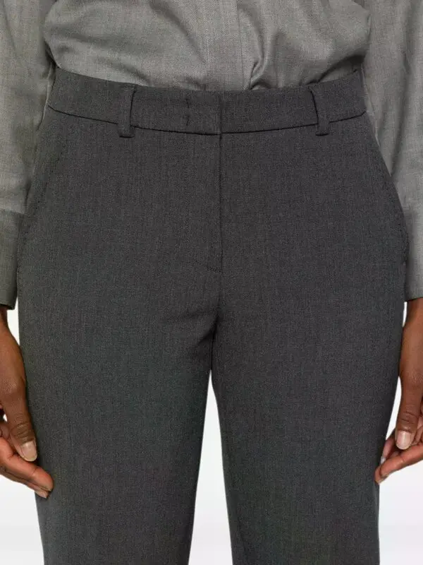 Peserico Belt-loop Cropped Trousers