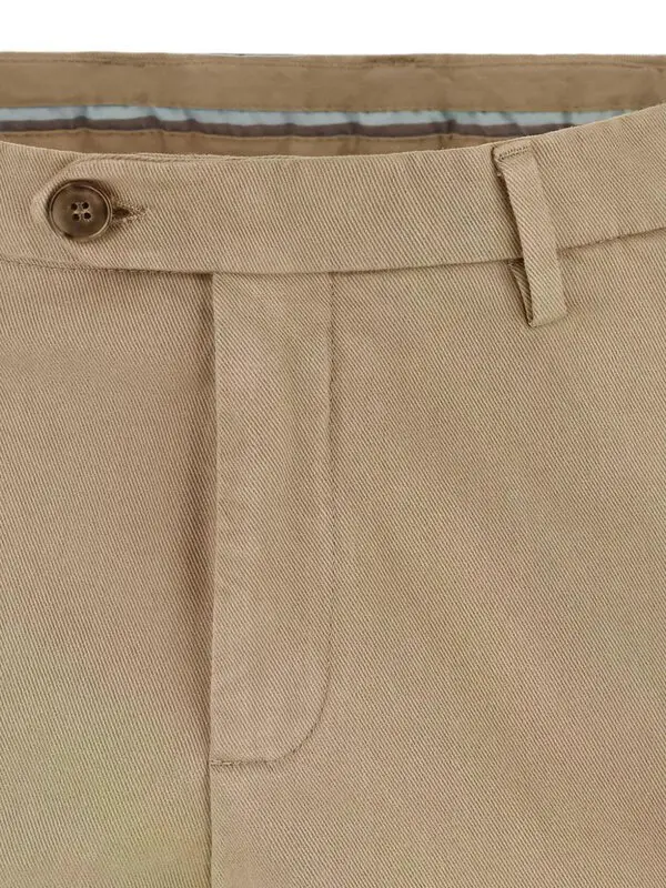 Canali Twill Slim-fit Trousers