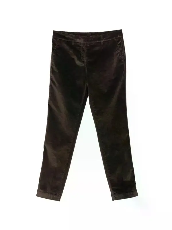 19.61 MILANO Velvet Trousers - Brown