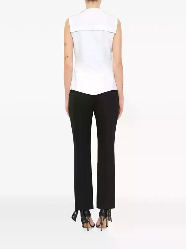 Alexander McQueen Sleeveless Layered Shirt