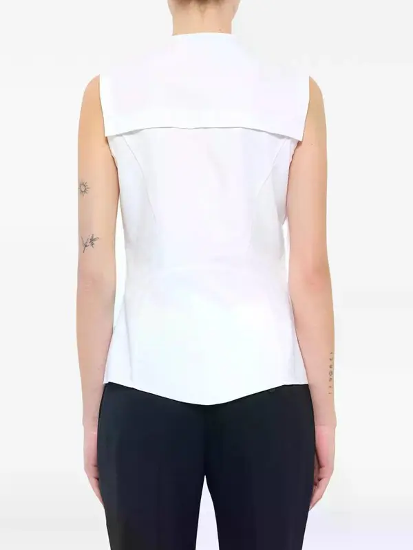 Alexander McQueen Sleeveless Layered Shirt