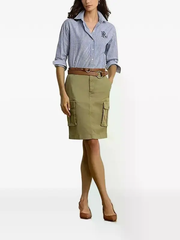 Ralph Lauren Cargo Pocket Mini Skirt - Green