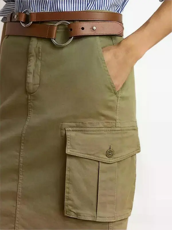 Ralph Lauren Cargo Pocket Mini Skirt
