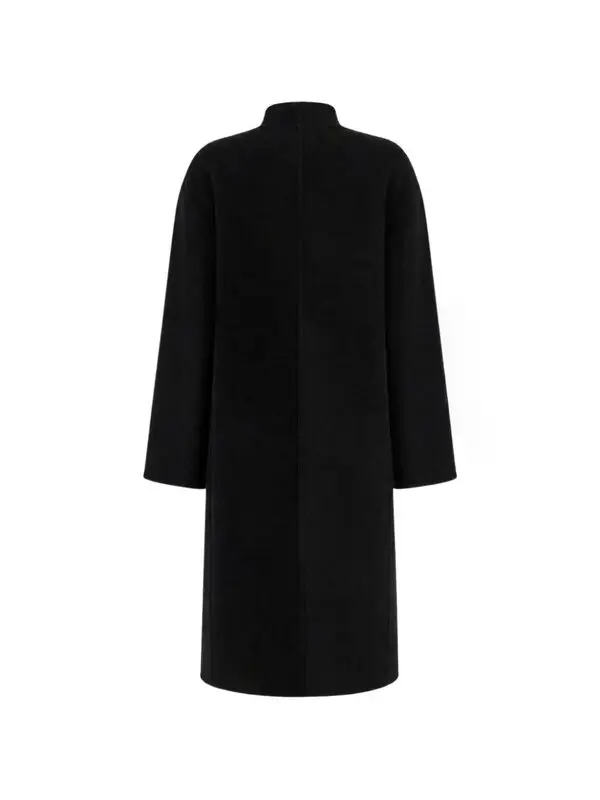 Alberta Ferretti Belted Button-detail Coat