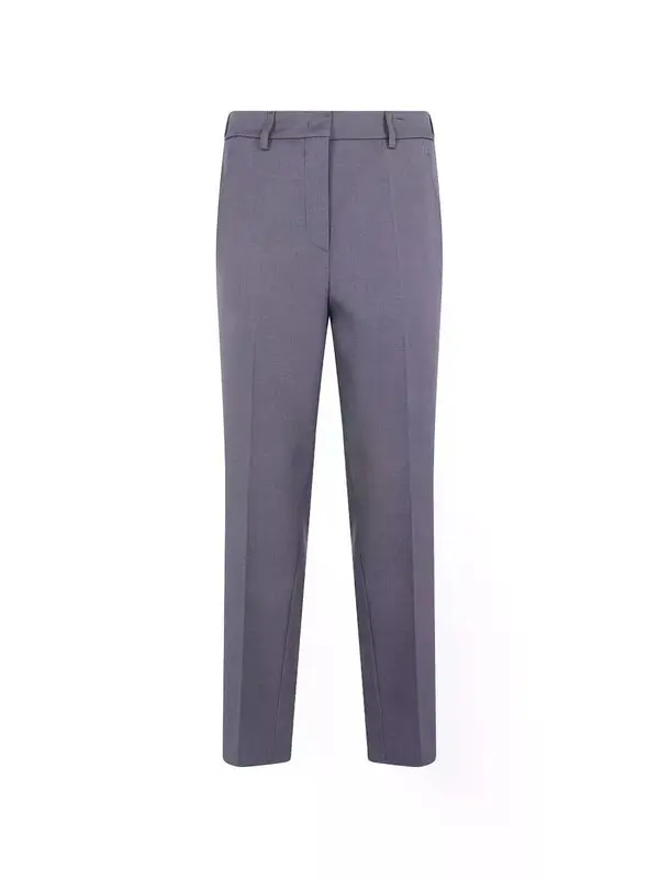 DRHOPE Pressed-crease Wide-leg Trousers