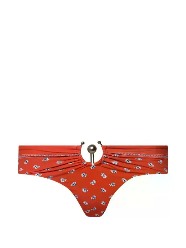 Christopher Esber Ruched Orbit Bikini Briefs