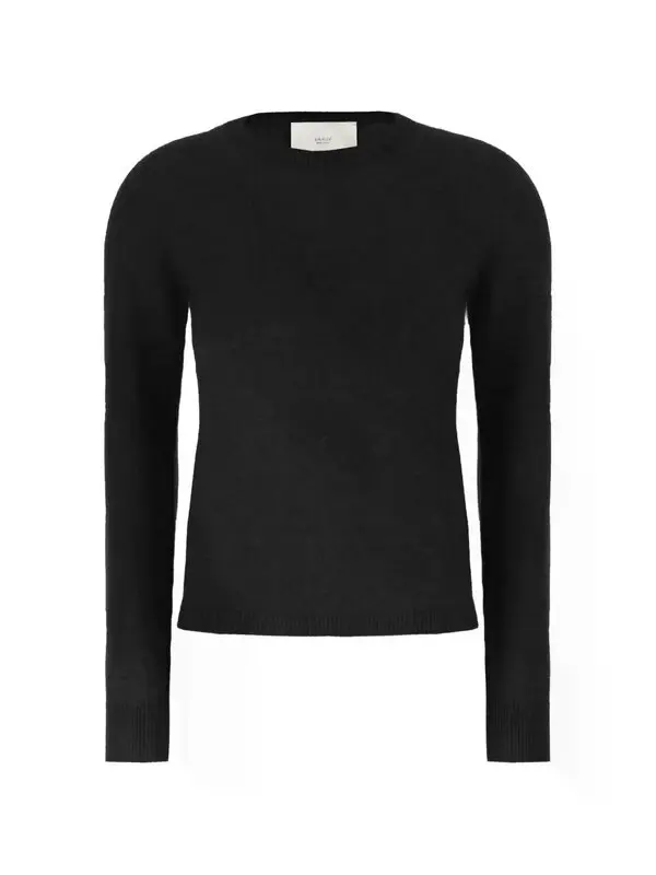 VANISE Crew-neck Cashmere Sweater - Black