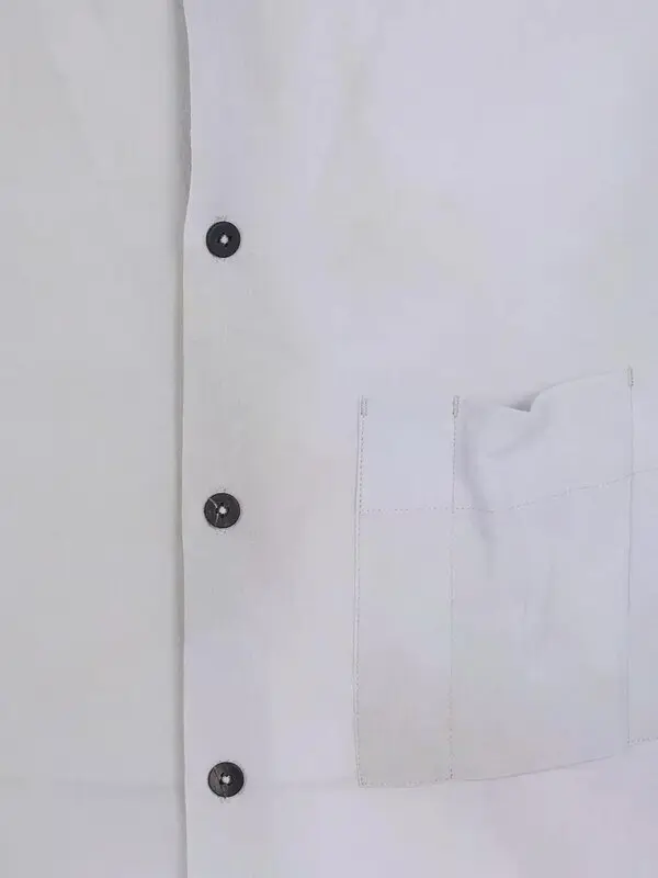 ZIGGY CHEN Patch-pocket Cotton Shirt