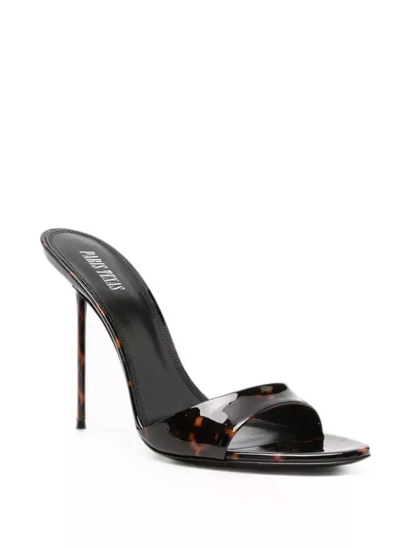 Paris Texas Tortoiseshell-effect Stiletto-heel Sandals