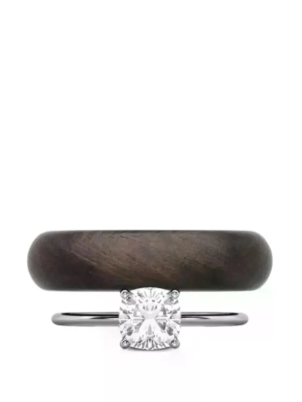SOLO FOR DIAMONDS Lab-grown Diamond Cushion-cut Rings