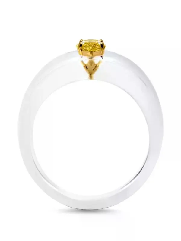 SOLO FOR DIAMONDS Marquise-cut Diamond Ring