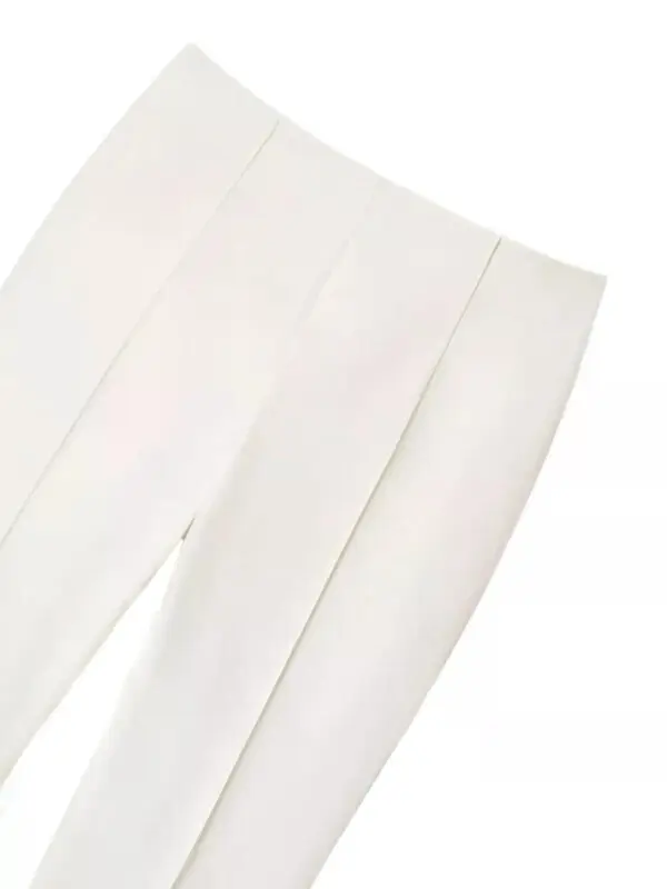 Lafayette 148 New York Cropped Pressed-crease Trousers