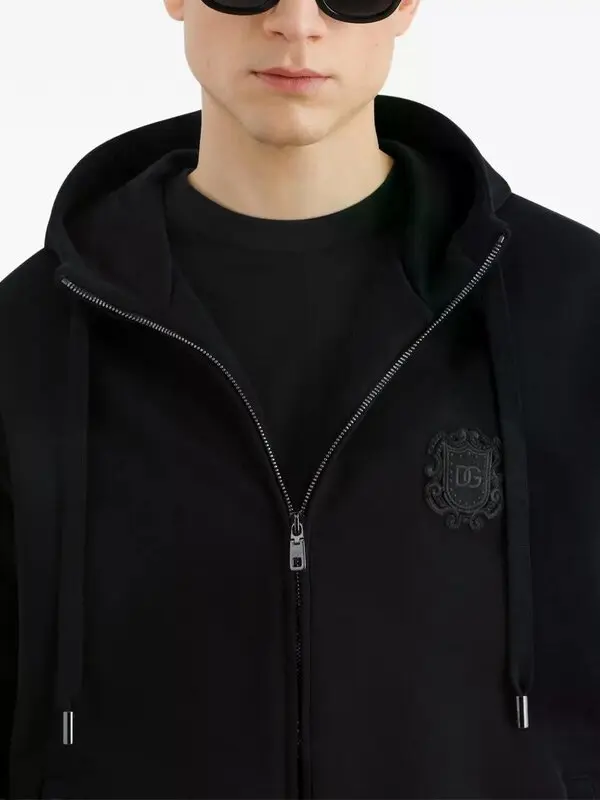 Dolce & Gabbana Cotton Hooded Sweatshirt