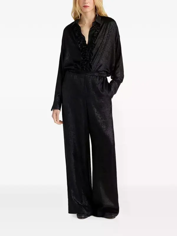 Momoni Bilancia Bis Ruffled Shirt