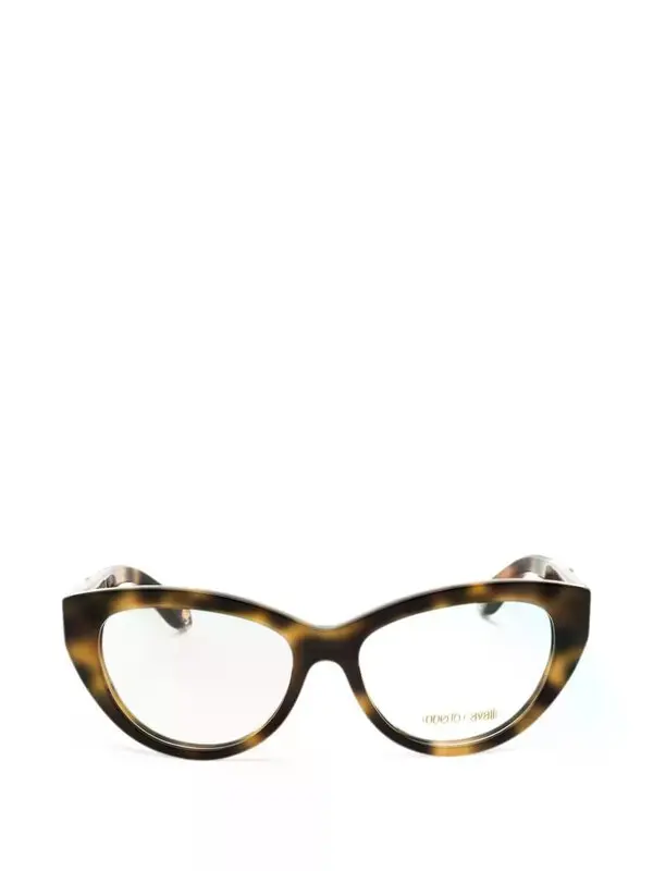 Roberto Cavalli Tortoiseshell-effect Cat-eye Glasses