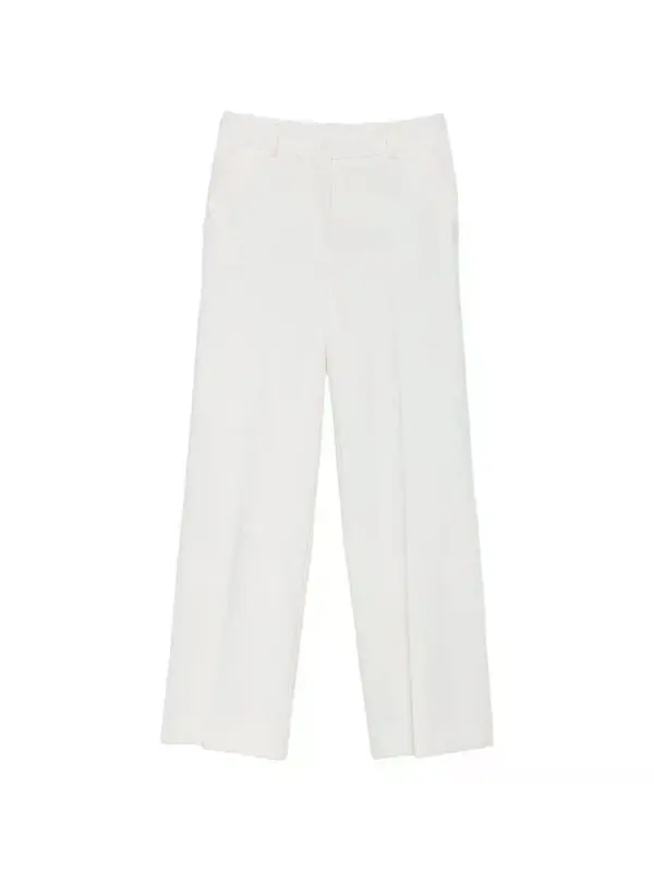 P.a.r.o.s.h Pressed-crease Wide-leg Trousers