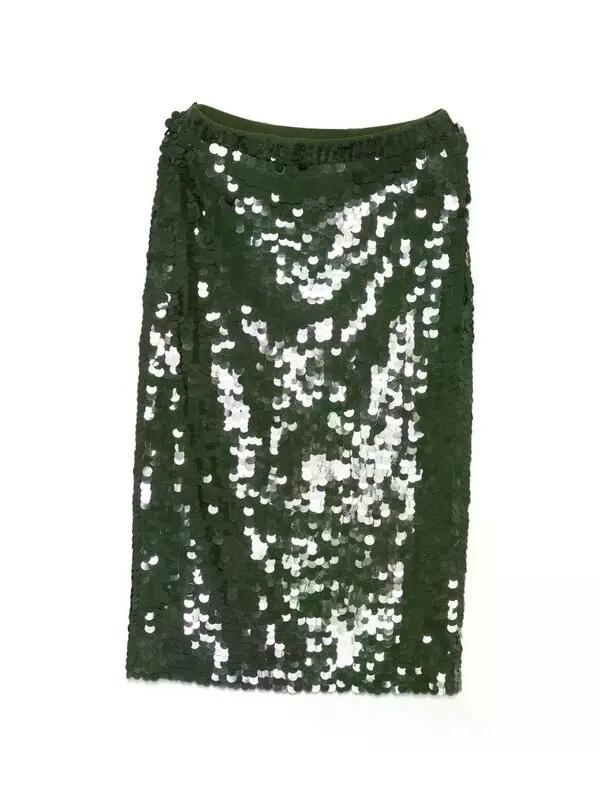 P.a.r.o.s.h Embellished Midi Skirt