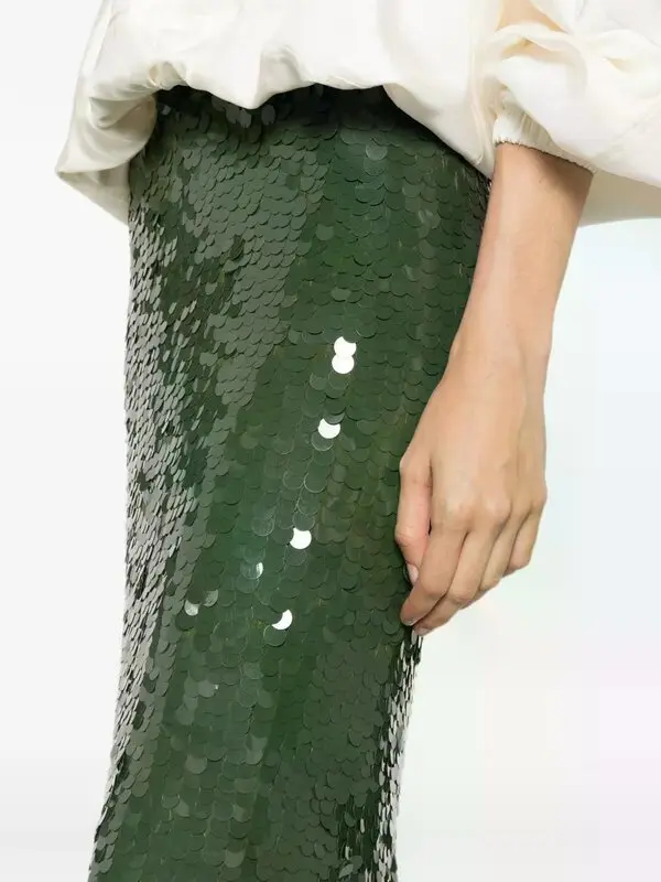 P.a.r.o.s.h Embellished Midi Skirt
