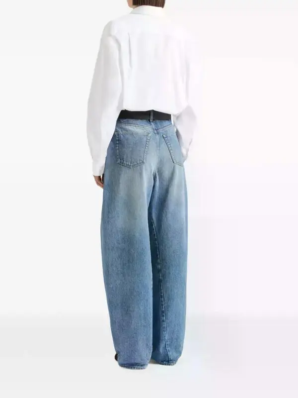 Givenchy Light Wash Cocoon Jeans