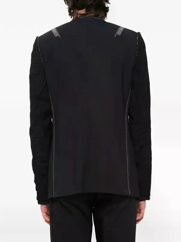 LANVIN Inside-out Collarless Jacket