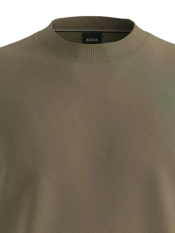 BOSS Ribbed Short-sleeve T-shirt