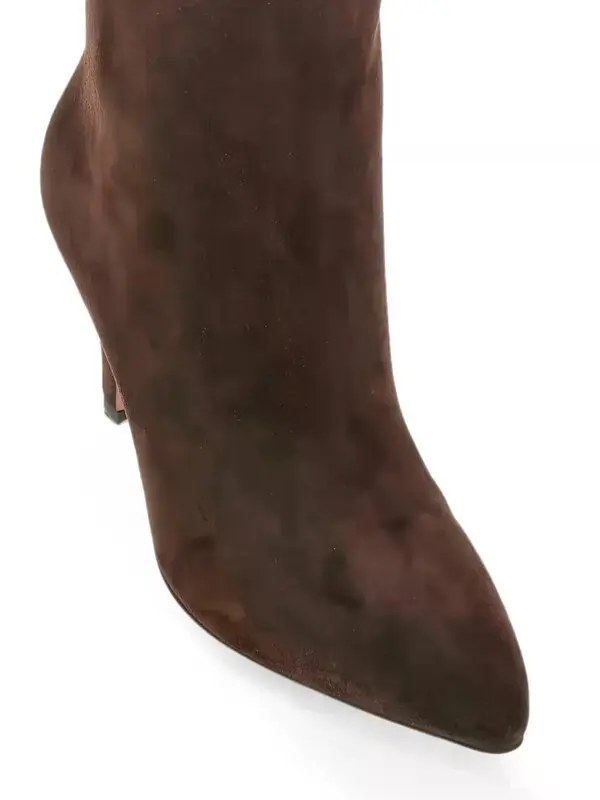 Paris Texas Suede Ankle Boots