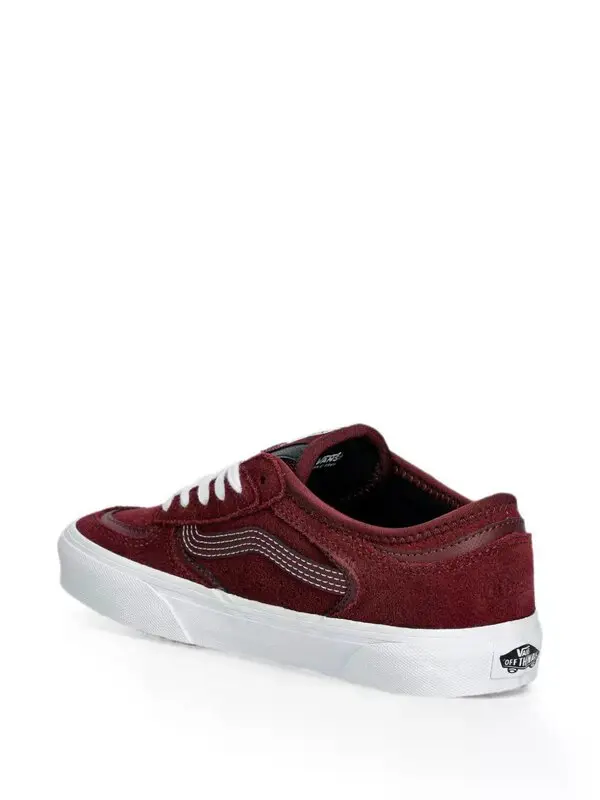 VANS Rowley Suede Sneakers - Red