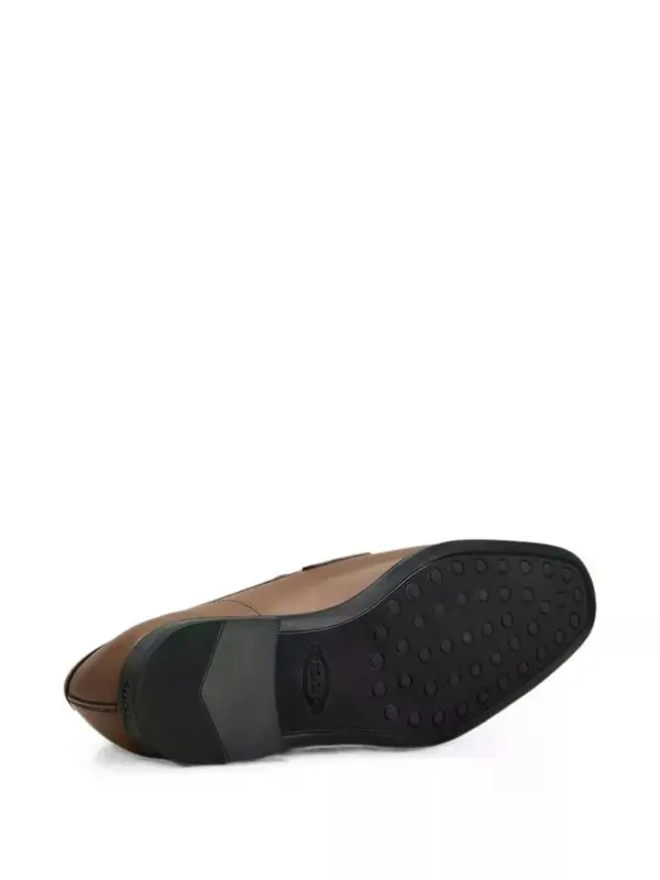 TOD'S T Timeless Leather Loafers