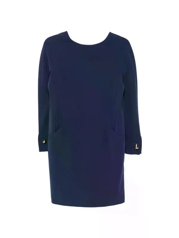 Max Mara Button-cuff Mini Dress