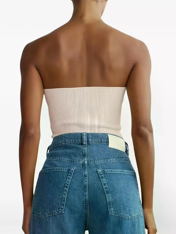 DL1961 Ribbed-knit Tube Top