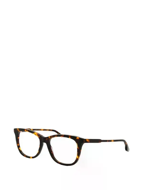 Victoria Beckham Tortoiseshell-effect Square-frame Eyeglasses