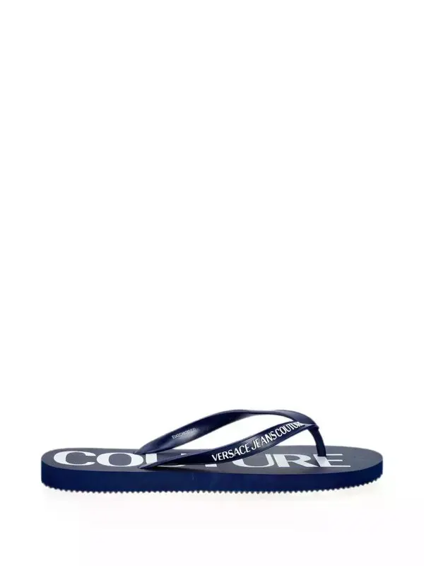 Versace Logo-print Flip Flops