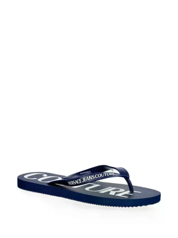 Versace Logo-print Flip Flops