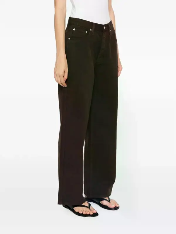ST. AGNI Canvas Mid-rise Jeans
