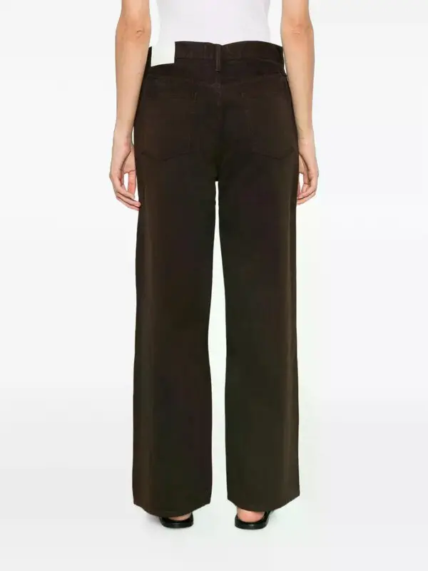ST. AGNI Canvas Mid-rise Jeans