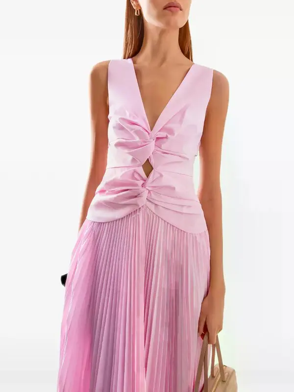 Simkhai Vivianne Midi Dress - Pink