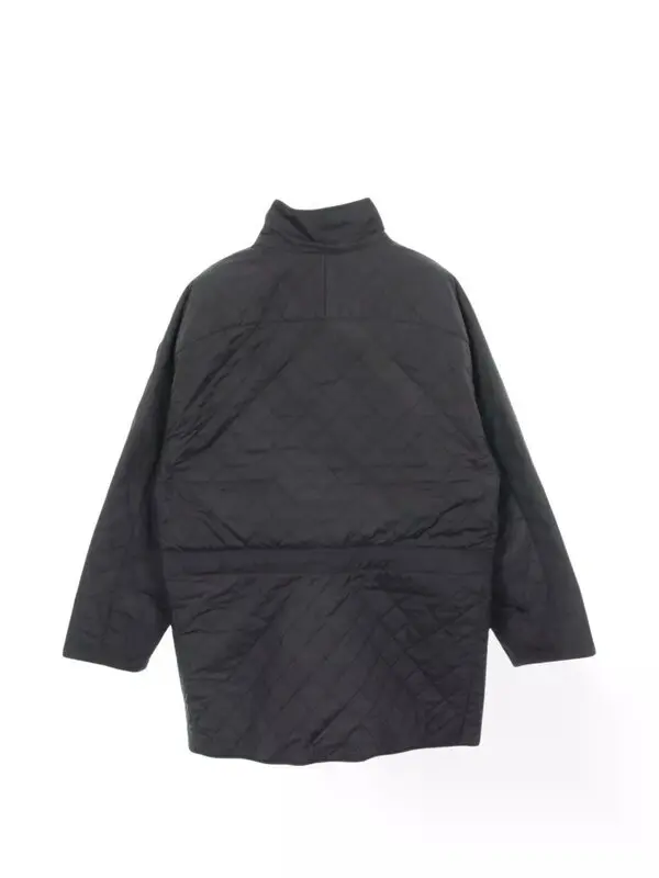 Hermès Reversible Quilted Zip-up Coat